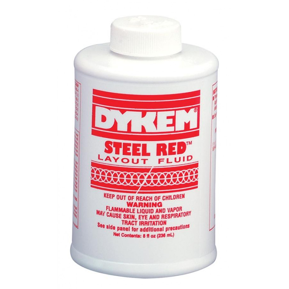 Dykem Steel Red Layout Fluid