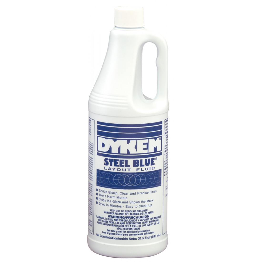 Dykem Steel Blue Layout Fluid