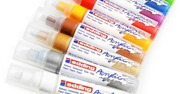Edding 5000 Acrylic Paint Pens, Broad 5-10mm