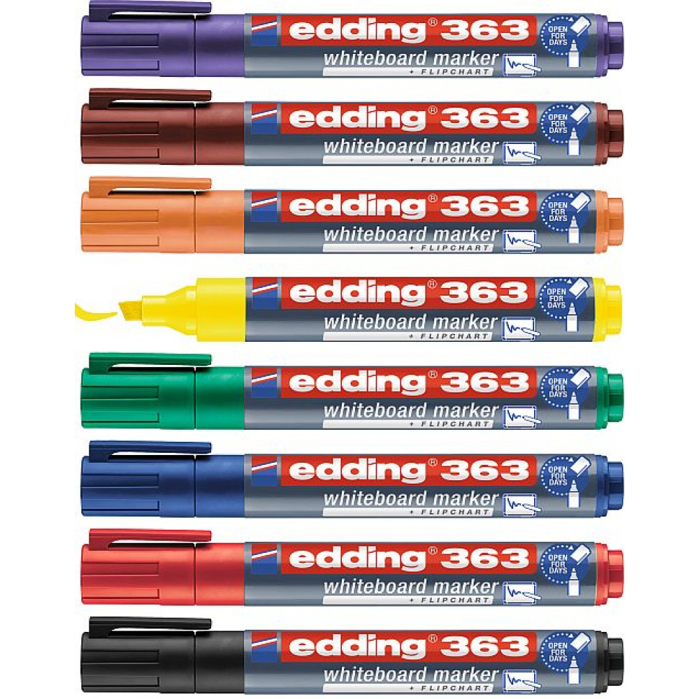 Edding 363 Chisel Tip Board Markers