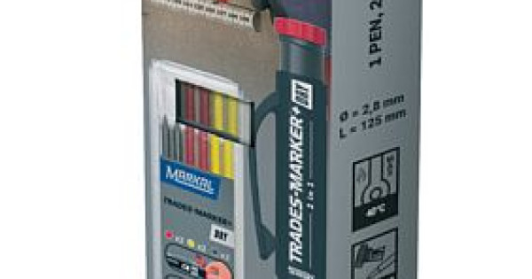 Markal Trades-Marker+ Dry 2-IN-1 Starter Pack